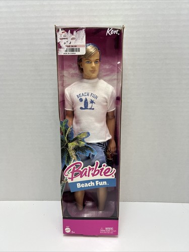Mattel 2005 Barbie Beach Fun Ken Dress Up Doll Sealed In Box | eBay