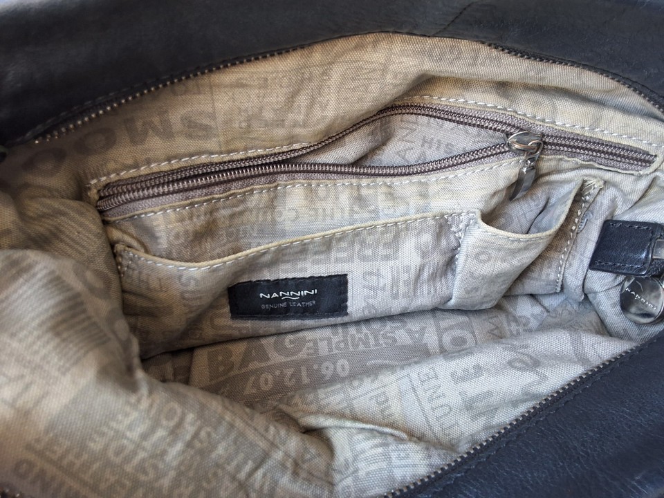 Nannini Genuine Leather Womens Shoulder Bag. | eBay