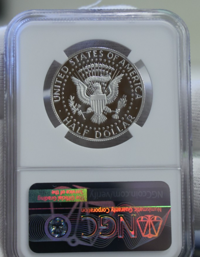 2019 S US Proof Silver Kennedy 50c 1 st .999 NGC PF70 UC Speech Label ...