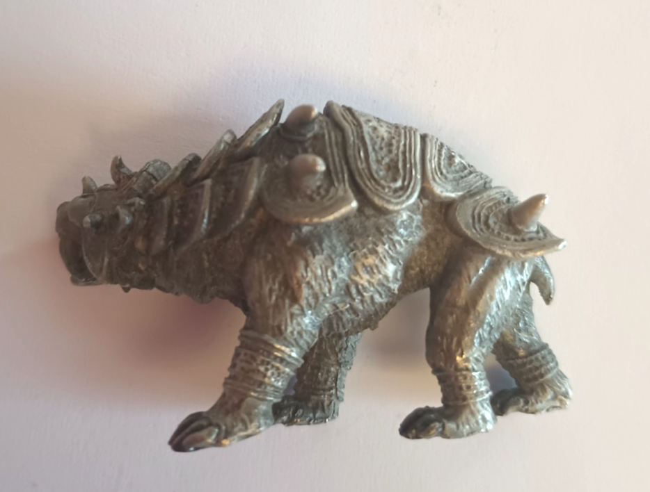 Everquest ll Shadow Odyssey Exclusive Pewter Dire Bear Figurine | eBay