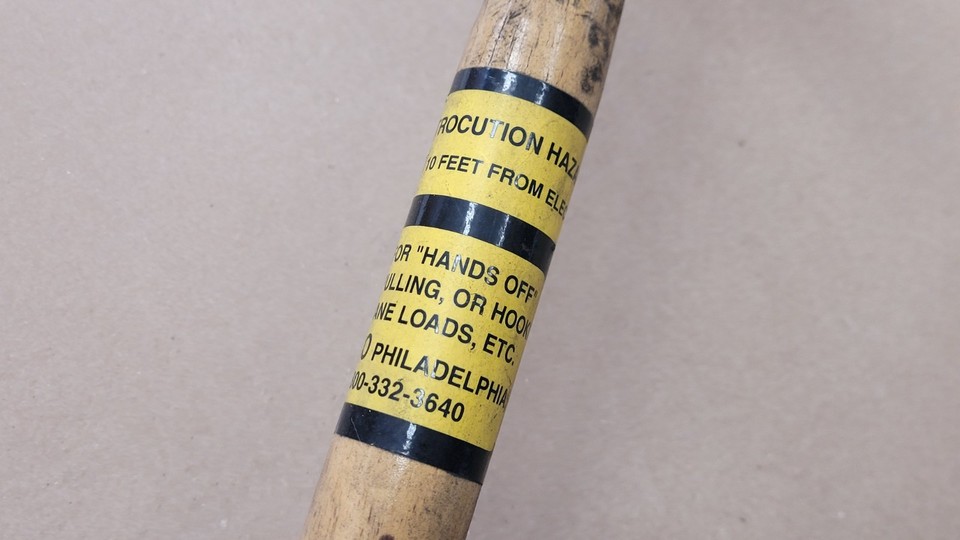 ALPENCO SAF-T-GUIDER Crane Load Push Pull Hook Wood Handle Tool | eBay