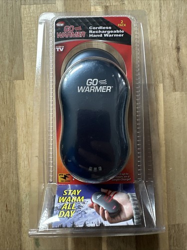 Go Warmer Rechargeable Hand Warmer - 2 Pack 856770005727 | eBay