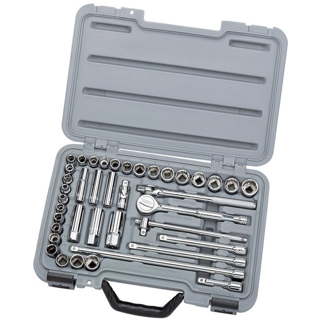 Draper 02369 3/8-inch Square Drive Metric and Imperial Combined Socket ...