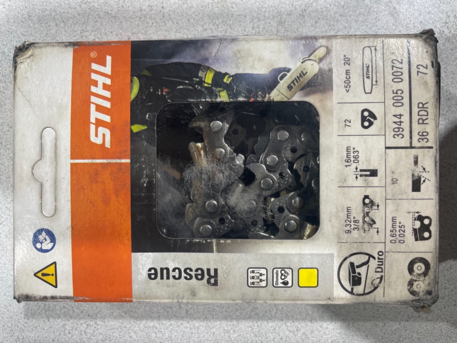 Stihl 3944-005-0072 Rescue Chain 36 RDR 72 | eBay