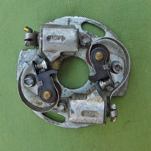 LUCAS MOTORCYCLE 4CA CONTACT POINTS PLATE 1963-67 TWIN TRIUMPH T120 TR6 ...
