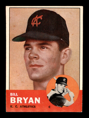 1963 Topps - #236 Bill Bryan - Series 3 | eBay