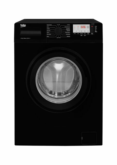 Beko WTG741M1 7kg Freestanding Washing Machine - Black for sale online ...