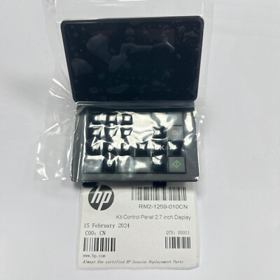 2.7'' Control Display Panel 5851-7975 RM2-1259-010CN For HP M607 M608 ...