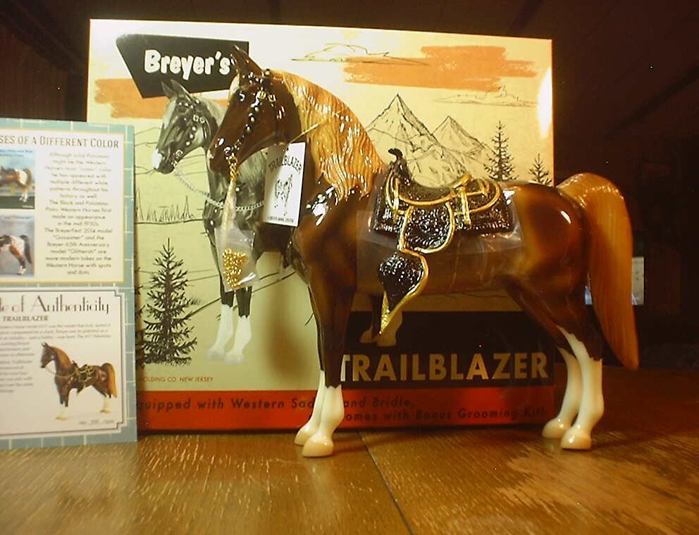 BREYER 2020 VINTAGE CLUB TRAILBLAZER WESTERN HORSE GROOMING KIT NEW IN ...