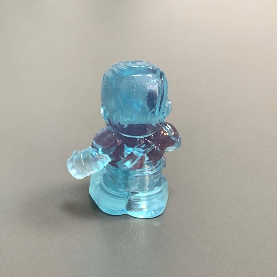 Rare ooshies Exclusive limited Crystal captain america Marvel series ...