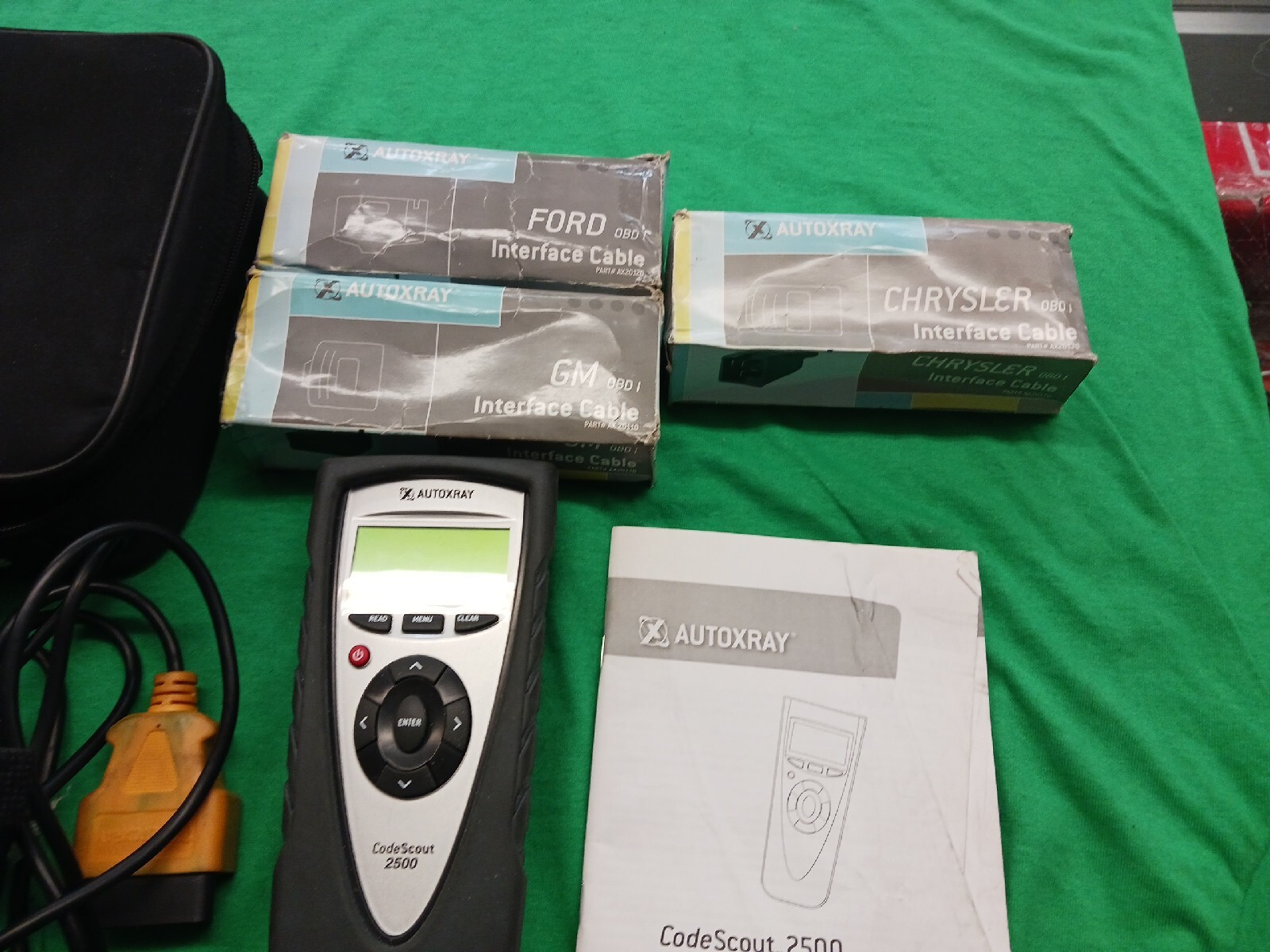 Autoxray Code Scout 2500 In Case FREE SHIPPING USED | eBay