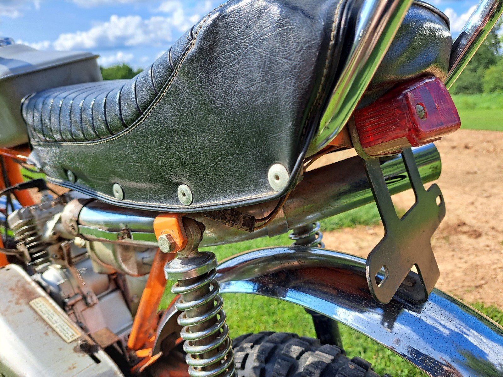 VINTAGE MTD TRAIL FLITE MINI BIKE COMPLETE RUNNING | eBay