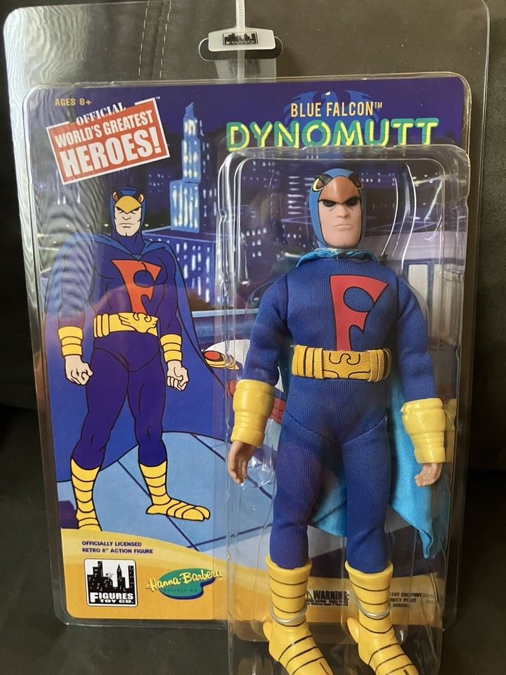 Figures Toy Company Blue Falcon Dynomutt 8 in Action Figure. NIB | eBay