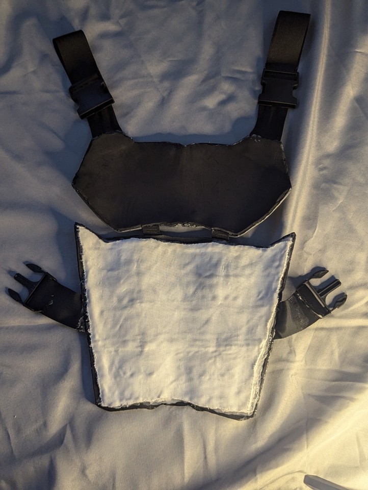 Stab-Proof Armor - Aluminum & Carbon Fiber Chest+Ab Protection w ...