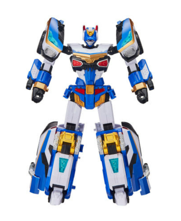2025 Metal Cardbot W BLUECOP W Transforming Patrol Car Robot Korean Toy ...