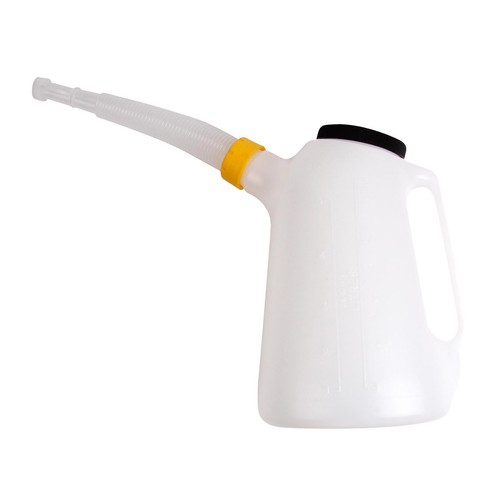 Oil Measuring Container Oil Jug with Spout Motors Oil Dispenser | eBay