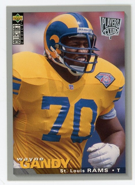1995 Upper Deck Collector's Choice - Players Club #105 Wayne Gandy for ...