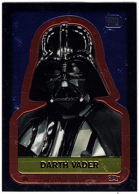 1999 Topps Star Wars Chrome Archives Double-sided Chrome Card Darth ...