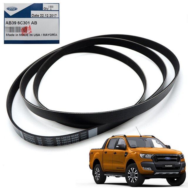 Genuine Serpentine Drive Belt for Ford Ranger 2.2l T6 Pickup 2012 2018 ...