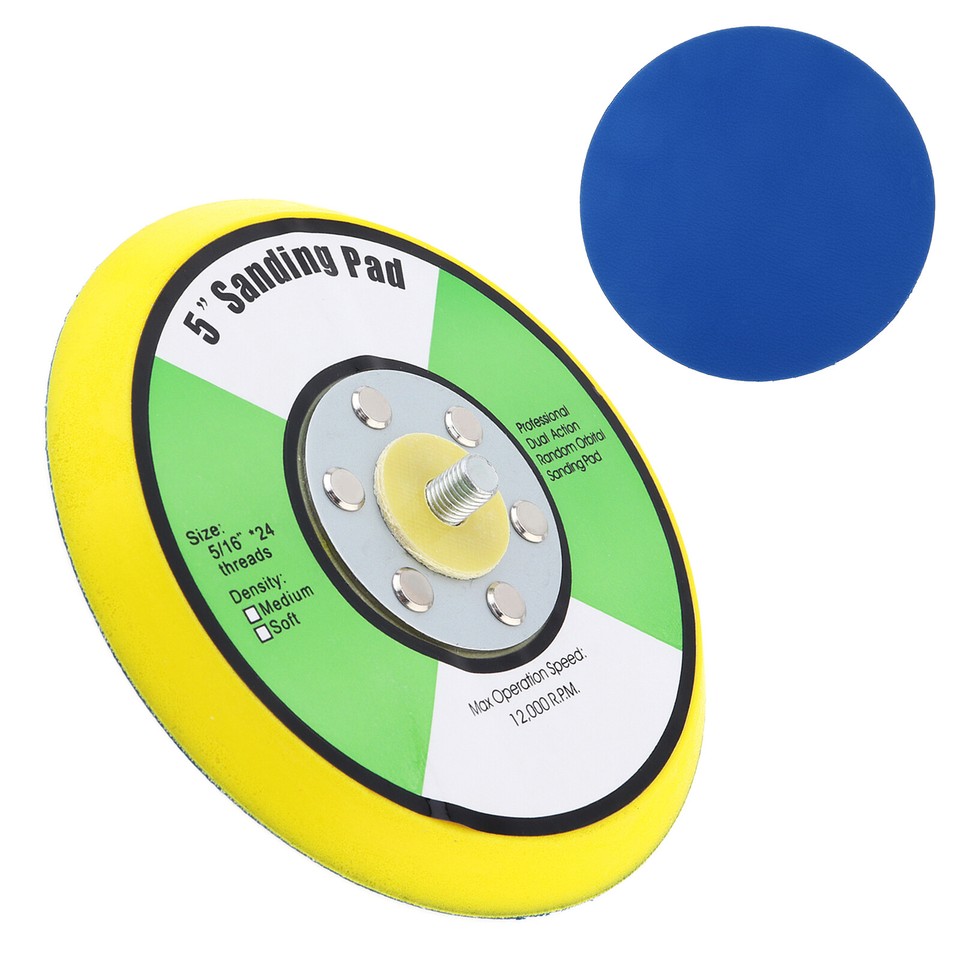 5'' 12000RPM Dual Action Random Orbital Sanding Pad for Polishing ...