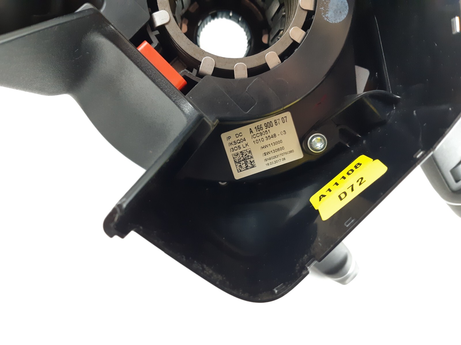 Genuine MERCEDES Ml W166 Auto Cruise Wiper Stalk Unit With Squibb ...