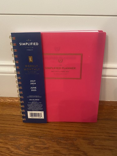 Emily Ley Simplified 2024 2025 Academic Calendar Planner Weekly Fashion ...