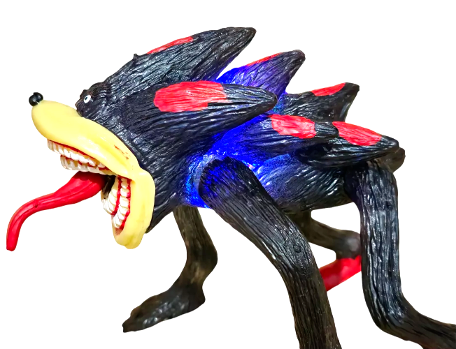 mexican SHIN SONIC SHADOW TAPES action figure tall 5” long 6" HORROR ...