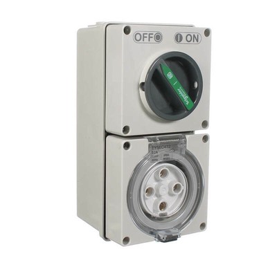 Clipsal by Schneider Electric CLIPSAL EY56C432 | 4 Pin 32Amp Switched ...