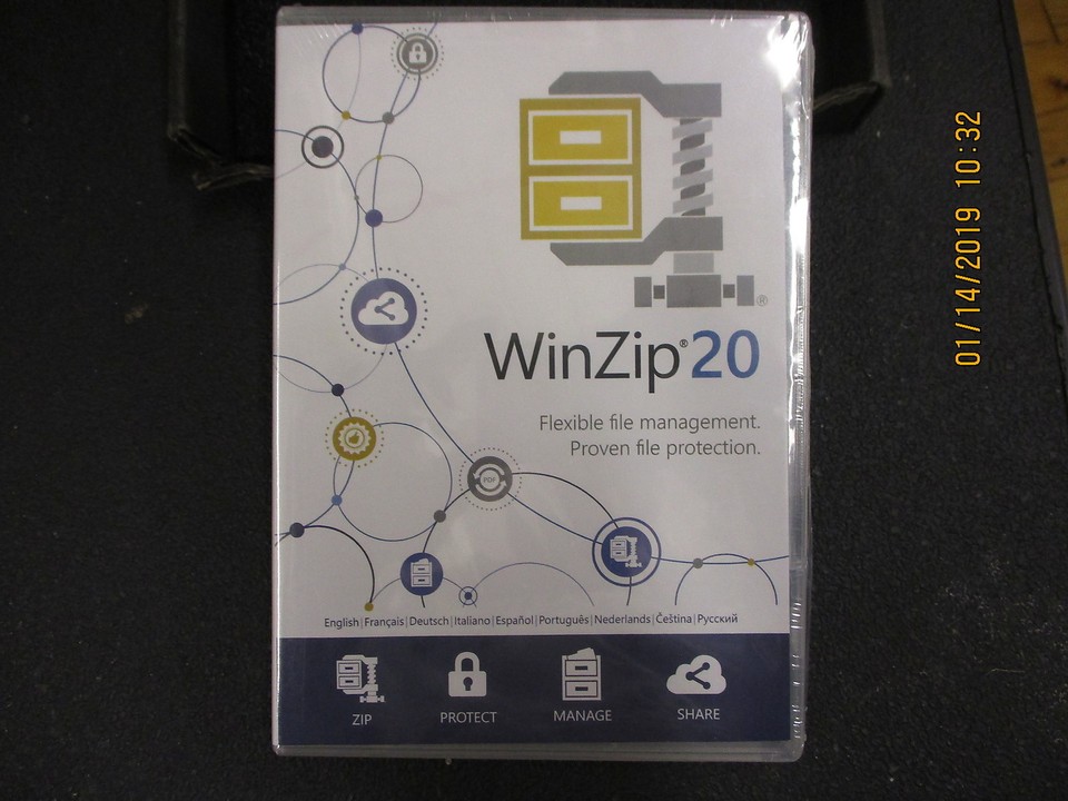 WZ20STDMLDVD COREL Winzip 20 Standard ML Compression Utility DVD BRAND ...