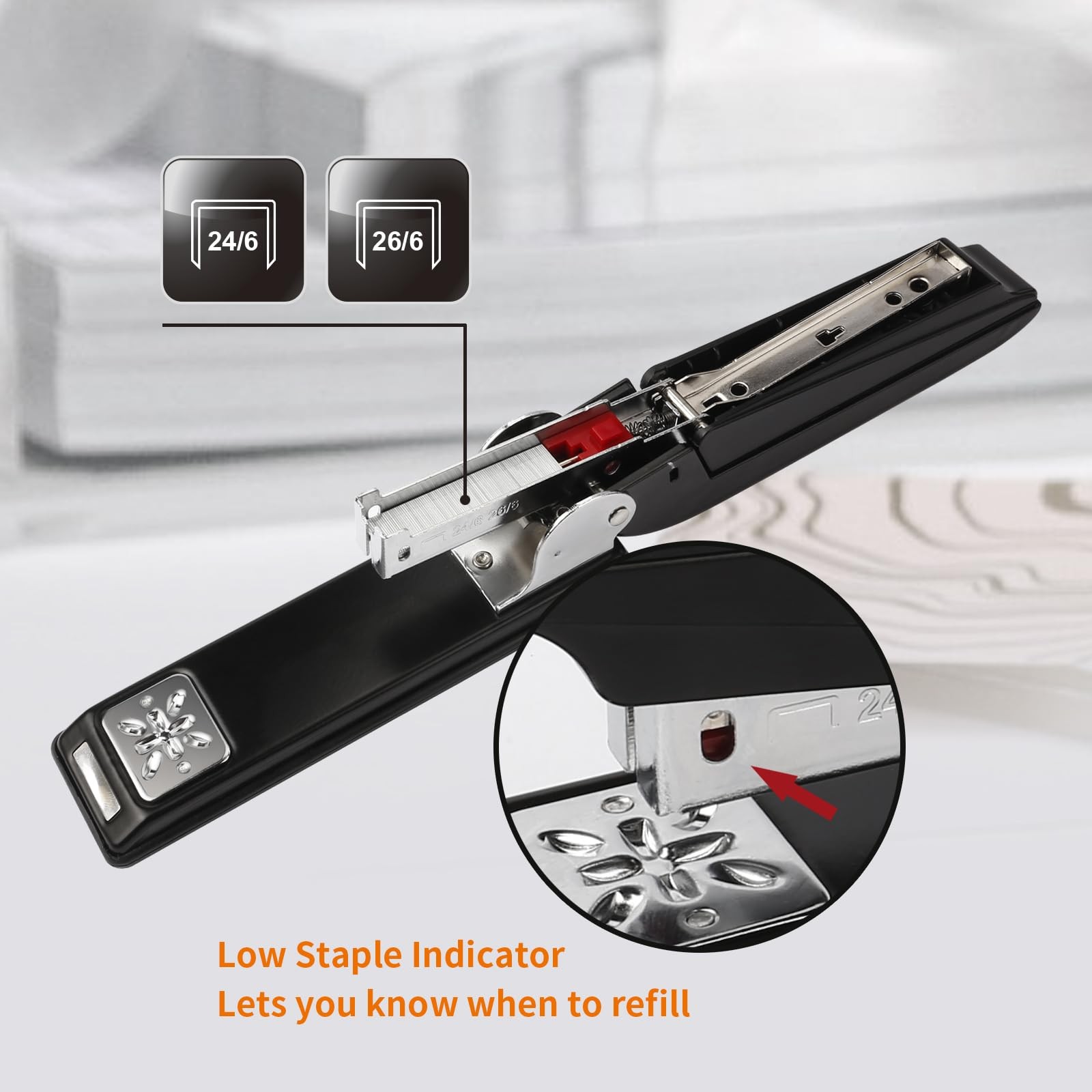 Eagle Swing-Arm Swivel Stapler, 12 Sheet Capacity, Specialized for ...