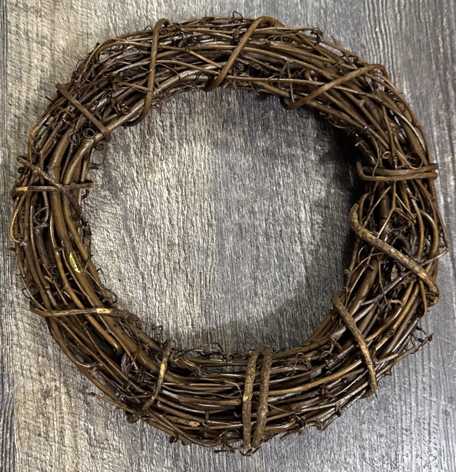 Rustic Grapevine Wreath for Crafts - Natural - 10 inches | eBay