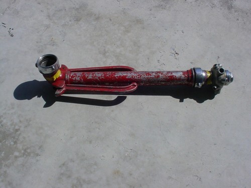 ELKHART CELLAR FIRE HOSE NOZZLE FIREMAN FIRE DEPT FIREFIGHTER | eBay