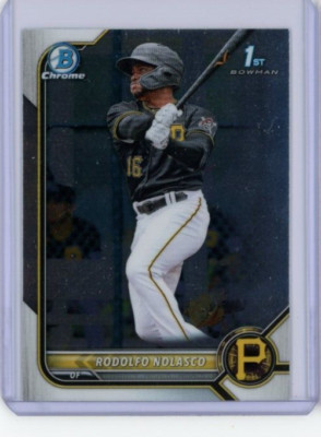 2022 Bowman Chrome Prospect #BCP-69 Rodolfo Nolasco RC - Pittsburgh ...
