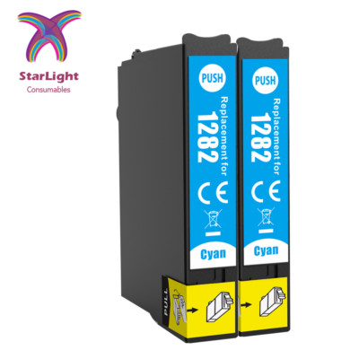 Cyan Ink Cartridge Fits For Epson S22 SX125 SX130 SX230 SX235W SX420W ...