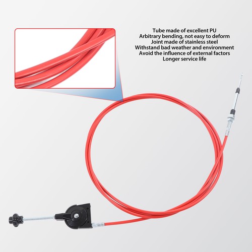 Excavator Manual Throttle Cable Motor Control Heavy Equipment Parts ...