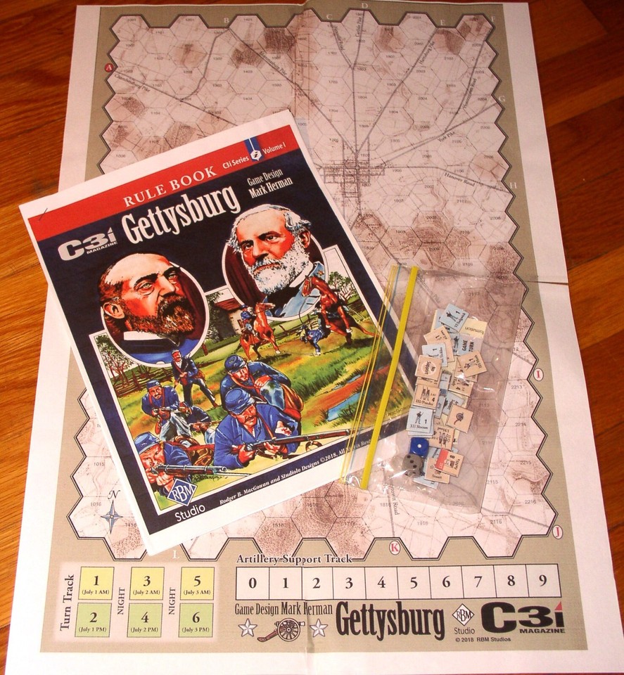 GETTYSBURG by C31/Mark Herman - Punched & Complete - No Magazine | eBay