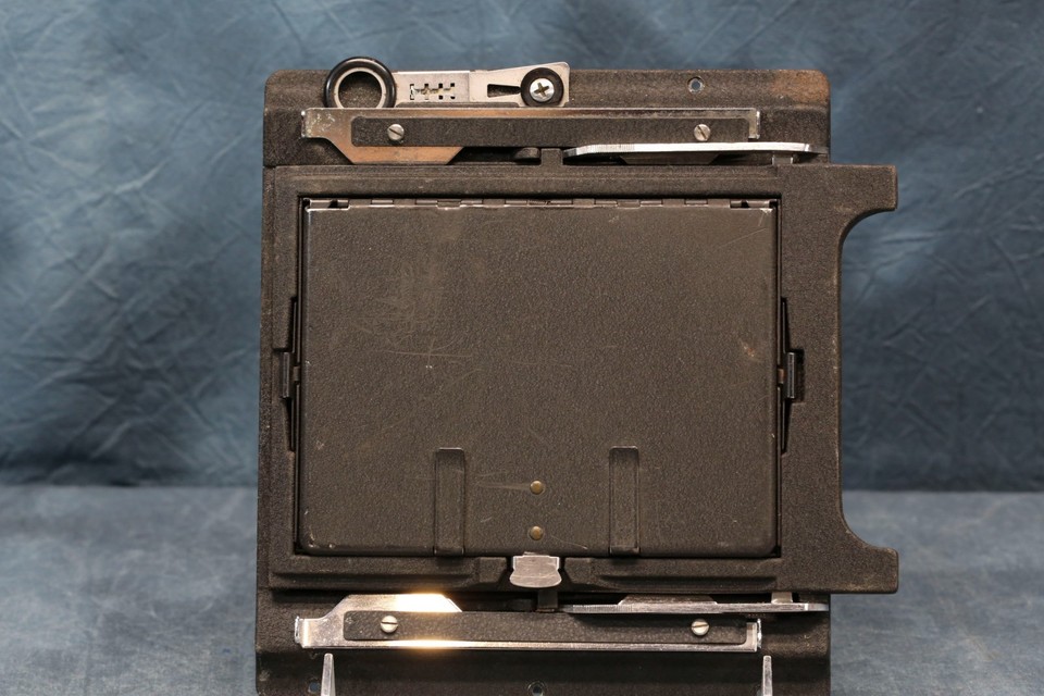 Graflex Crown Speed Graphic 4X5 Graflok Back Complete w/ Fresnel - Nr ...
