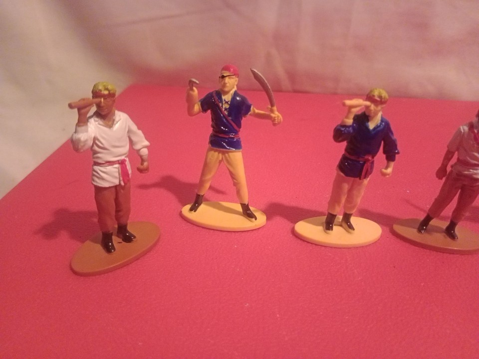 Swashbuckler Pirate Action Figures Set Of 8 Vintage Toy Toys | eBay