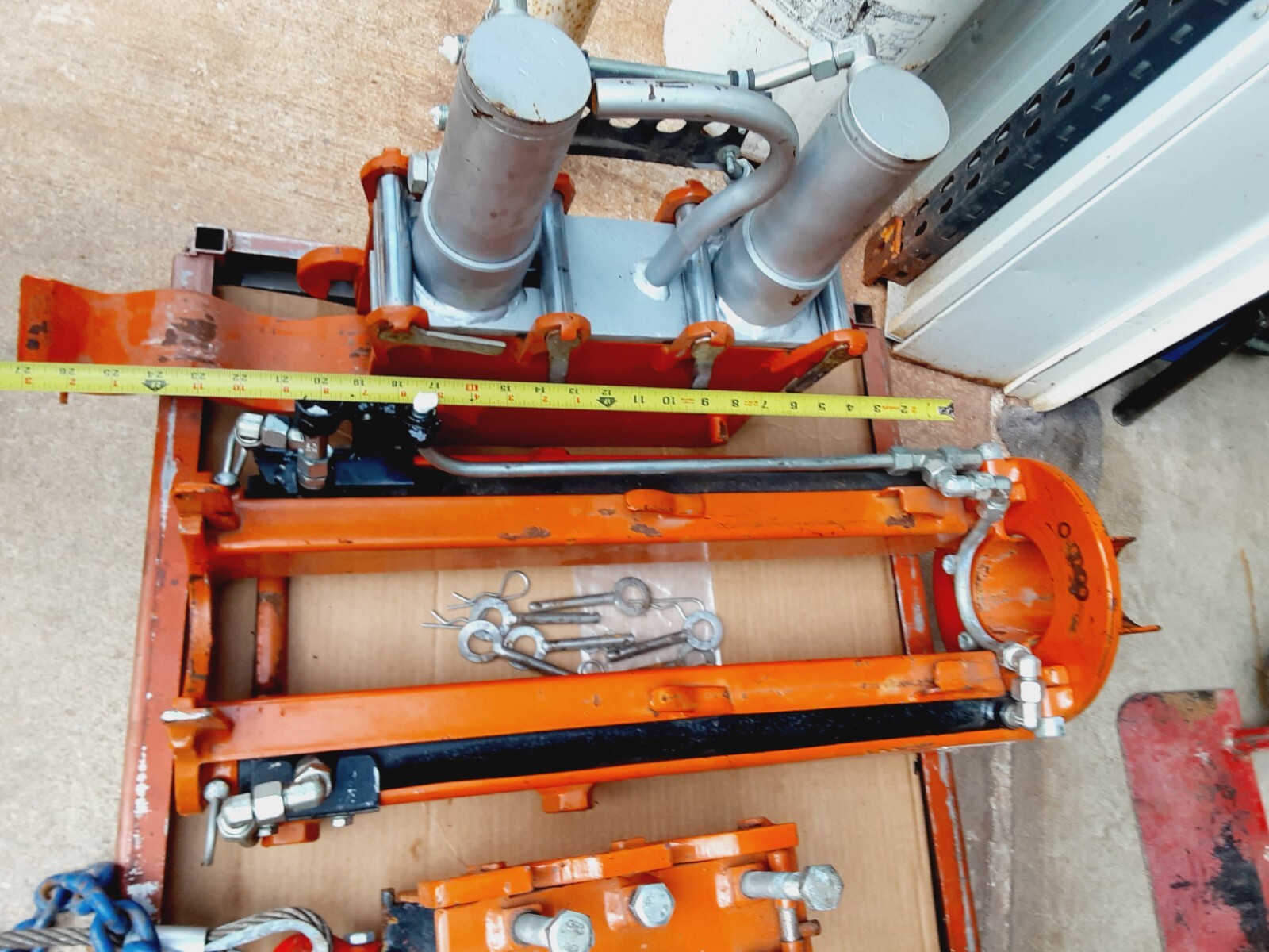 Power & Utilities Slip Joint Hydraulic Metal Pole Jack Clamp Tool ...