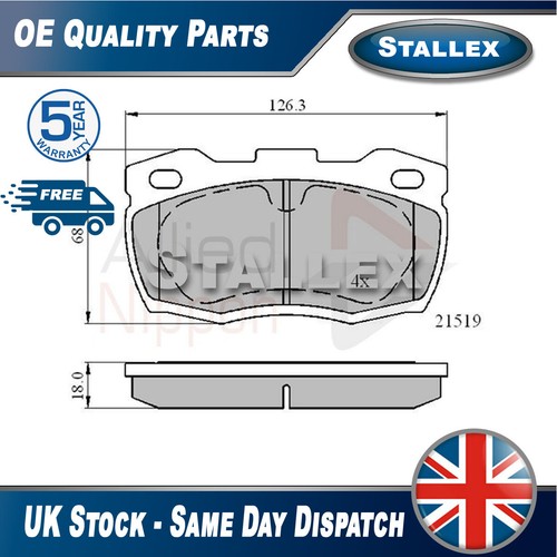 Fits Land Rover Defender 1990-2016 + Other Models Brake Pads Set Front ...