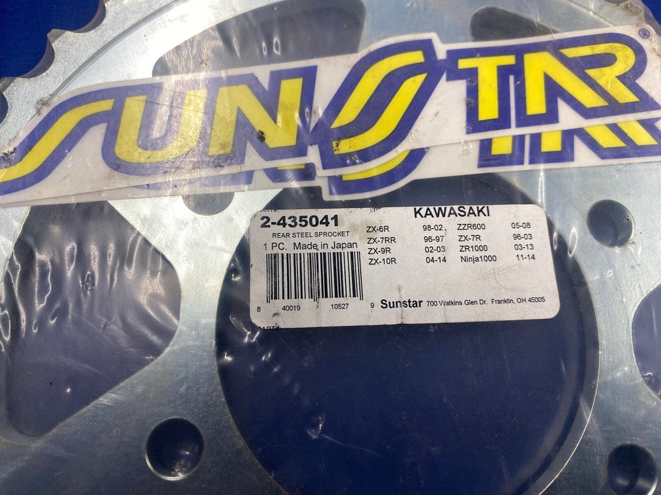 Sunstar Kawasaki 41T Sprocket 2-435041 | eBay