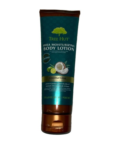 Tree Hut Coconut Lime Scent Shea Butter Moisturizing Body Lotion 9 oz ...