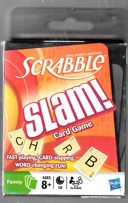SCRABBLE SLAM CARD GAME by HASBRO C2869A, 2008 "NEW MFG SEALED" | eBay