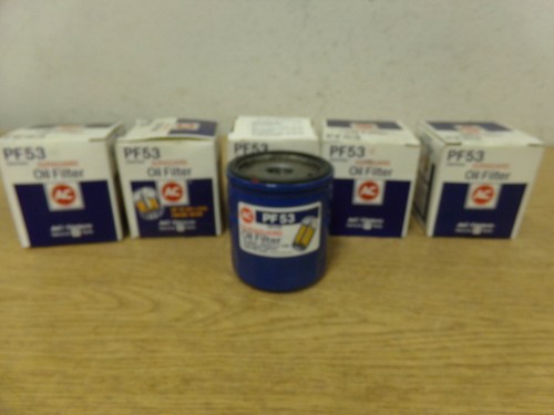 NEW AC Delco Duraguard Oil Filter PF53 25011520 PH2870A 51342, Lot of 5 ...