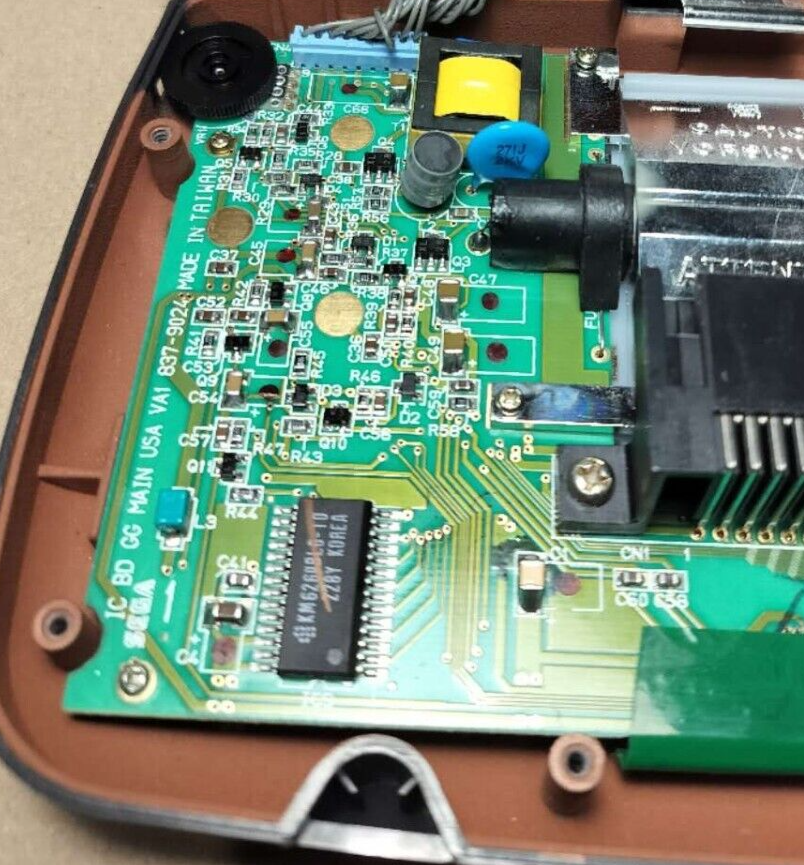 Fixes All Models --- Sega Game Gear Ceramic Capacitor Replacement ...