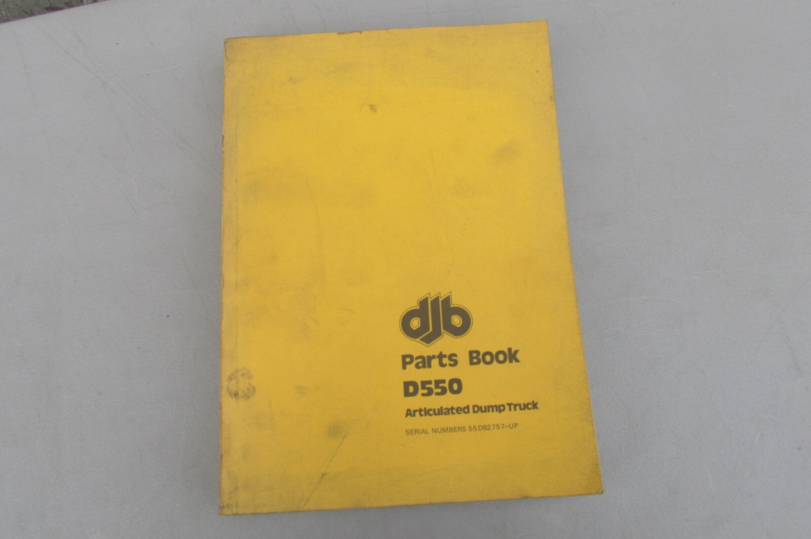 CAT Caterpillar DJB D505 Articulated Dump Truck Parts Catalog Manual ...