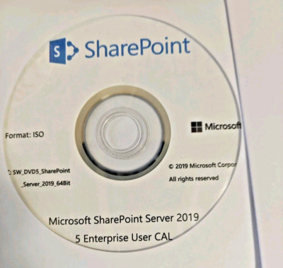 Microsoft SharePoint Server 2019 - On-Premises Software License | eBay