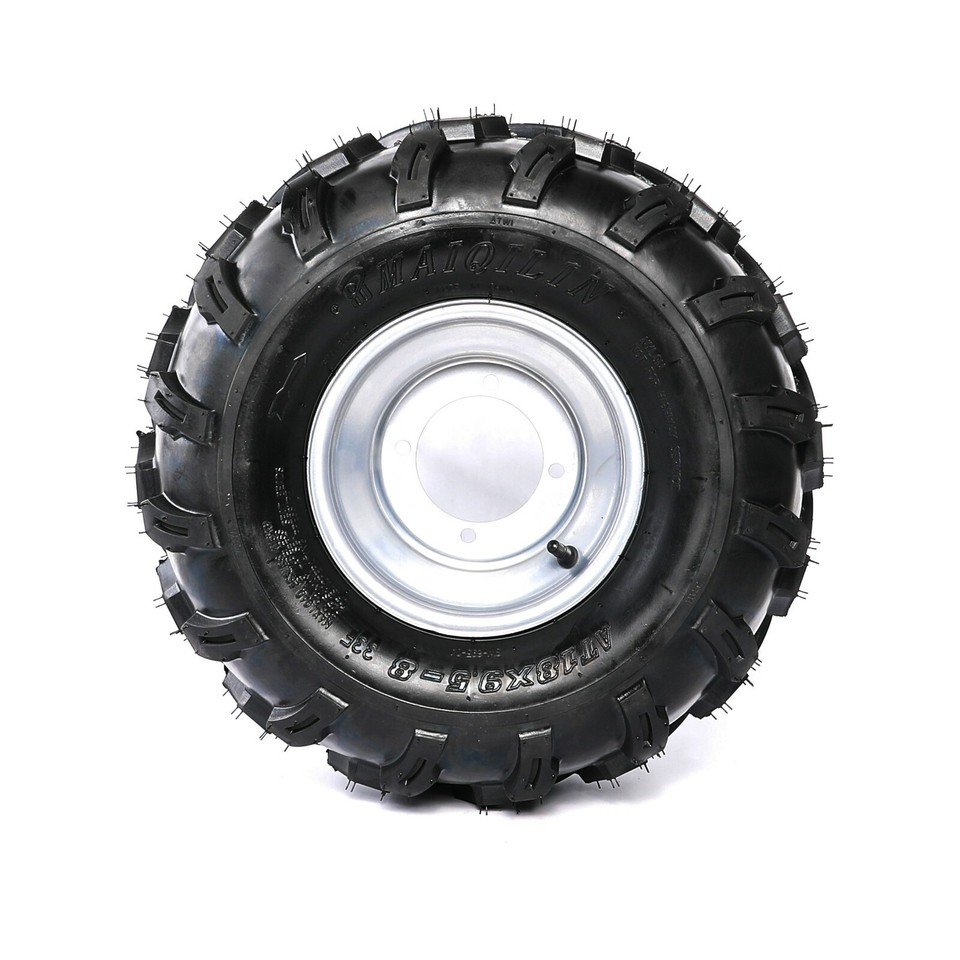 8" 18x9.5-8 18x9.5x8 TIRE WHEEL 8 INCH RIM 125 150CC QUAD GO KART BAJA ...