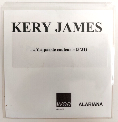 KERY JAMES : PAS UNE COULEUR ♦ X-RARE CD PROMO SINGLE ♦ RAP FRANCE | eBay