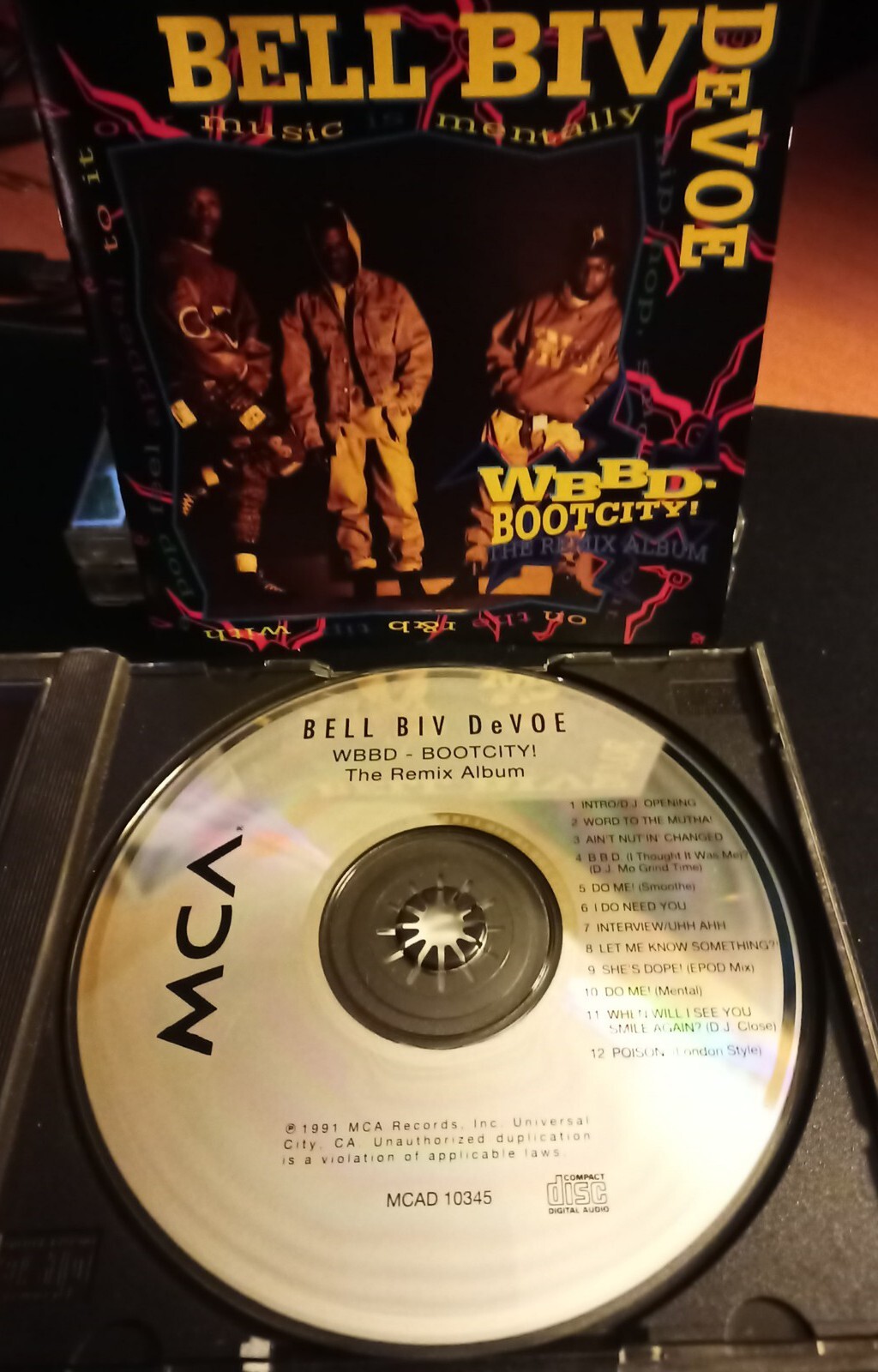 Bell Biv DeVoe - WBBD Bootcity! The Remix Album (1991, MCA) Excellent ...